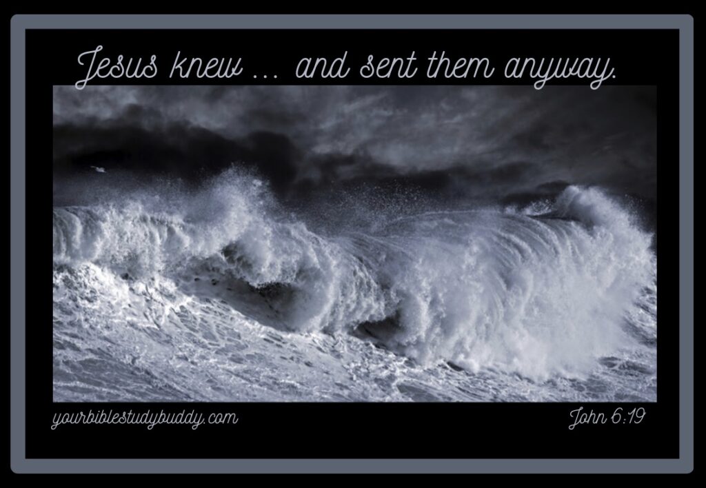 Jesus knew...and sent them anyway. - Your Bible Study Buddy